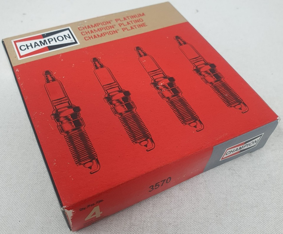 Champion Platinum 3570 Iridium Spark Plug Qty 4 | eBay