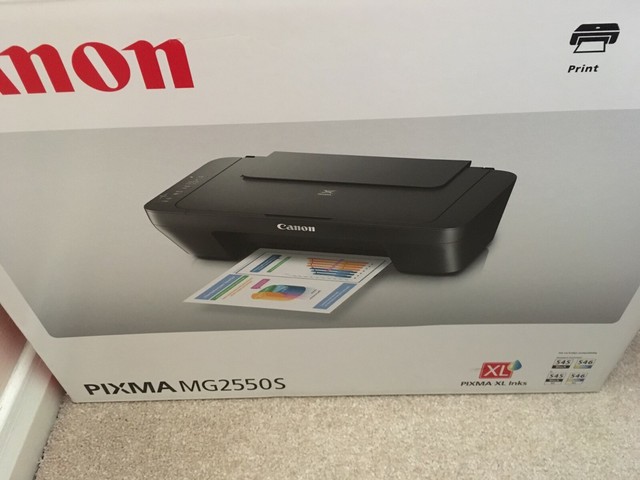 Canon Pixma MG2550S Inkjet All-in-One Printer - Black for sale online ...