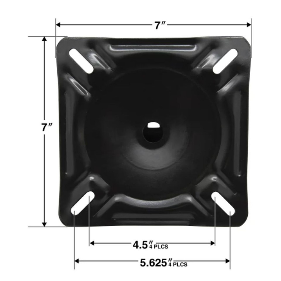 Springfield Boat Seat Mount Adjustable Pedestal Pedestals Swivel 12" to ...