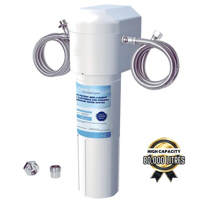 Undersink Water Filter System High Capacity 80K Litres Drinking Water ...