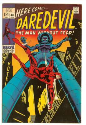 DAREDEVIL #48 8.5 // GENE COLAN COVER MARVEL COMICS 1969 | eBay