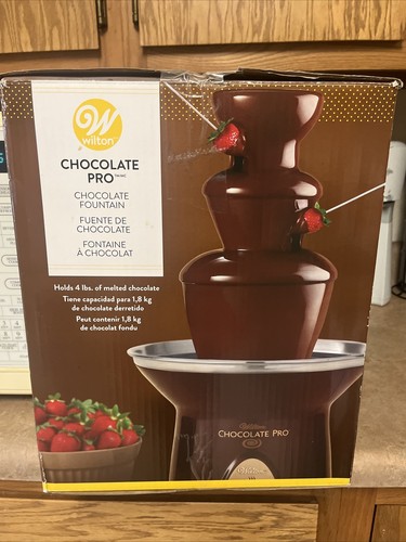 Wilton Chocolate Pro Chocolate Fountain Fondue Pro 3-Tier 2104-9008 ...