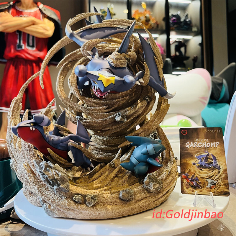 Garchomp Resin Statue Pre-order H29cm MWF Studio Fantasy Recast | eBay
