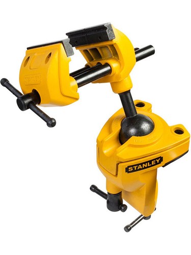 Stanley Multi Angle Vice 3/77mm Jaw Capacity Durable Cast-Iron (183069 ...