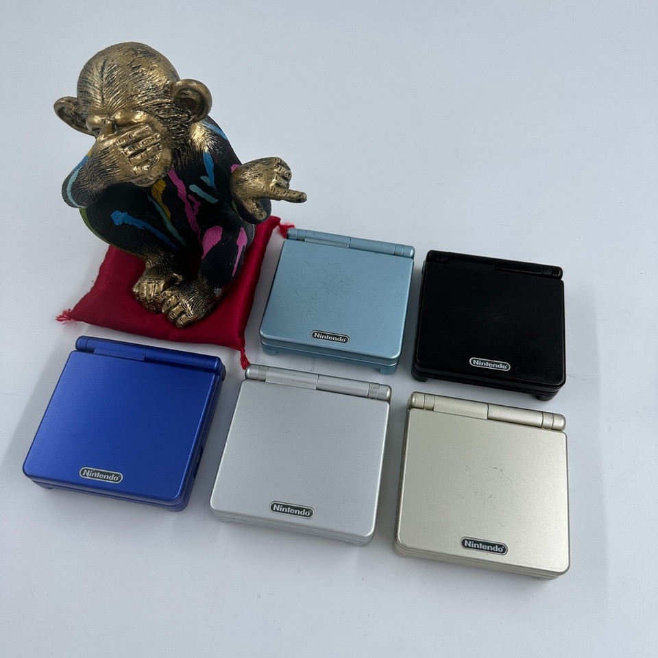 Gameboy Advance SP Lot Select Junk for parts As Is console Random Color ...