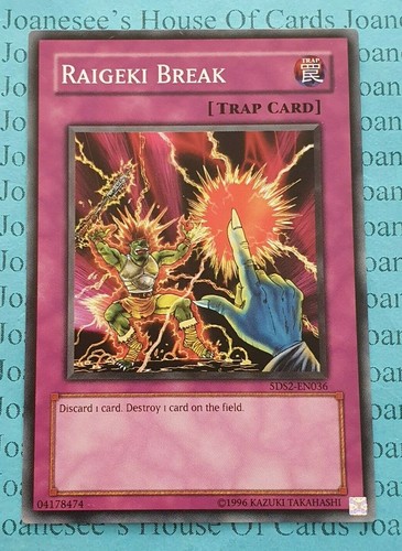 Raigeki Break 5DS2-EN036 Yu-Gi-Oh Card (U) New | eBay UK