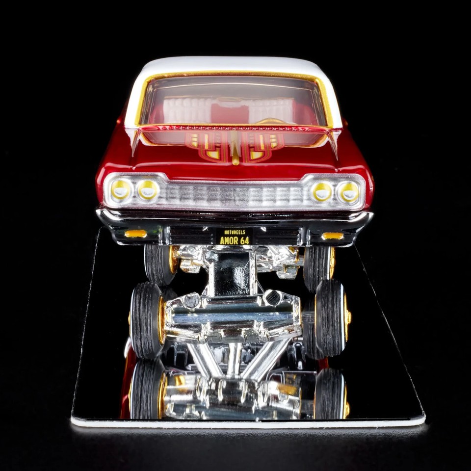 RLC Hot Wheels Collectors 1964 Chevrolet Impala Low Rider Red ...