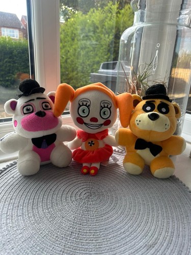 Five Nights At Freddy’s Soft Toy Plush Bundle Helpy Circus Baby Faz ...