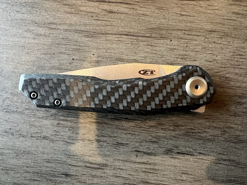Zero Tolerance ZT 0545 Carbon Fiber Titanium CPM Magnacut Steel Pocket ...
