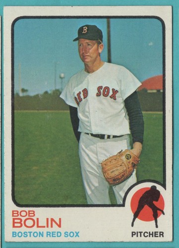 1973 Topps Bob Bolin Boston Red Sox #541 | eBay