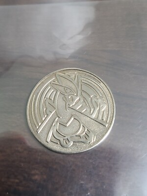Vintage Pokemon TCG Lugia Promo Collectible Silver Token Coin Nintendo ...