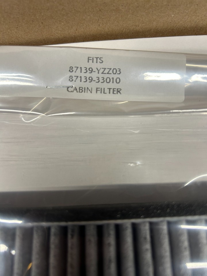 Fits Toyota Carbon (AC) Cabin Air Filter OE: 87139-YZZ03 I 2003-2009 ...