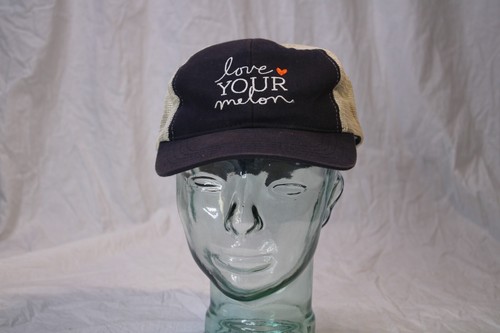 Love Your Melon cap hat blue and white snap back mesh adjustable ...