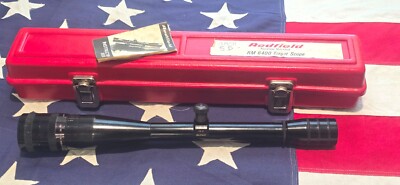 REDFIELD 6400 Target Scope 16x Good Shape USA Made Fine Crosshairs 1974 ...