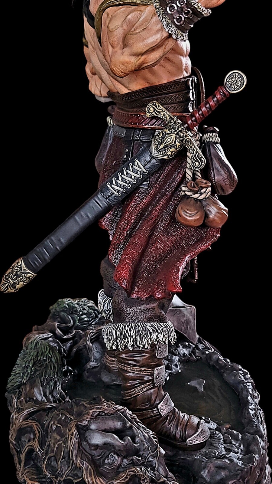 Custom Marvel X-Men 1/4 LL Medieval Wolverine Figure Statue Sculpted By ...