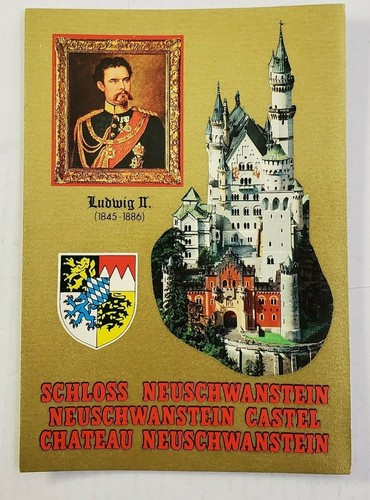 Chateau Neuschwanstein Schloss Neuschwanstein ~ Fussen, Germany -Unused ...