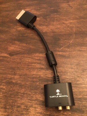 Preowned Turtle Beach Ear Force Headset Audio Adapter Cable Xbox 360 ...