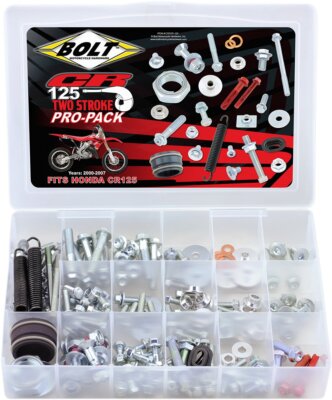 Bolt Pro-Pack Fastener & Hardware Kit for '00-07 Honda CR125R (CRPP-125 ...