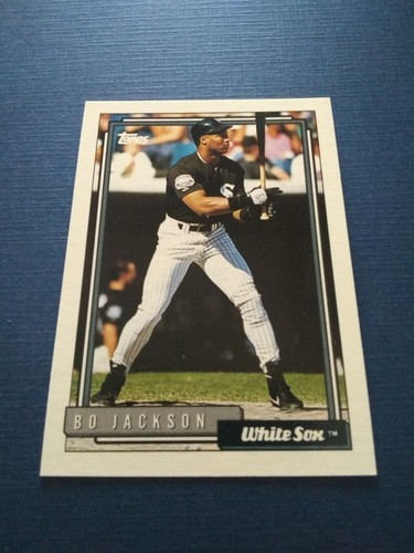 1992 Topps Baseball Bo Jackson #290 HOF Set Break NM | eBay