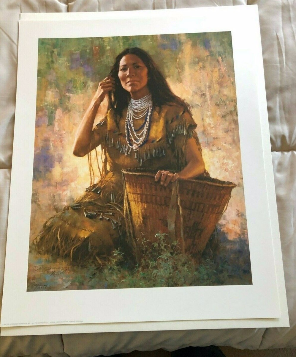 Isdzan Apache Woman Howard Native American Women Native American This