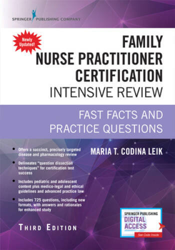 Family Nurse Practitioner Certification Intensive Review, Third Edit ...