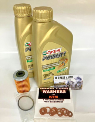 Oil Change Kit for KTM 250 EXC-F SX-F XCF-W 07-12 450 12-16 | eBay