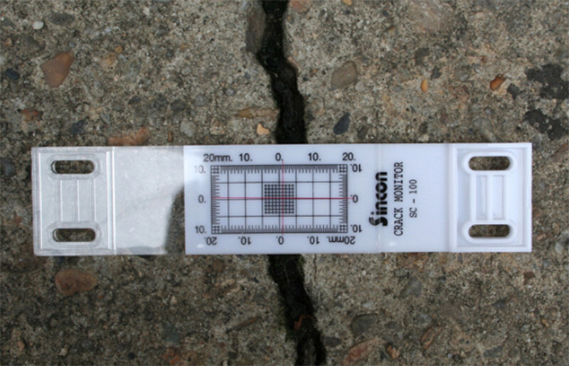 Sincon SC-100 Crack Scale Gauge Crack Monitor Width Gauge | eBay