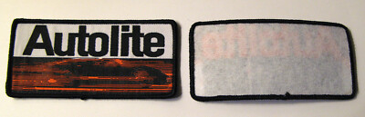 AUTOLITE PATCH - VINTAGE UNIFORM - SCCA -TRANS AM RACING - NASCAR ...