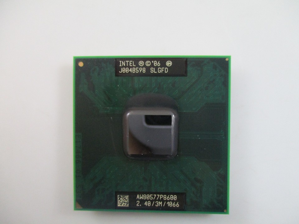 Cpu INTEL CORE 2 DUO MOBILE P8600 SLGFD 2.40 GHZ Original #2 | eBay