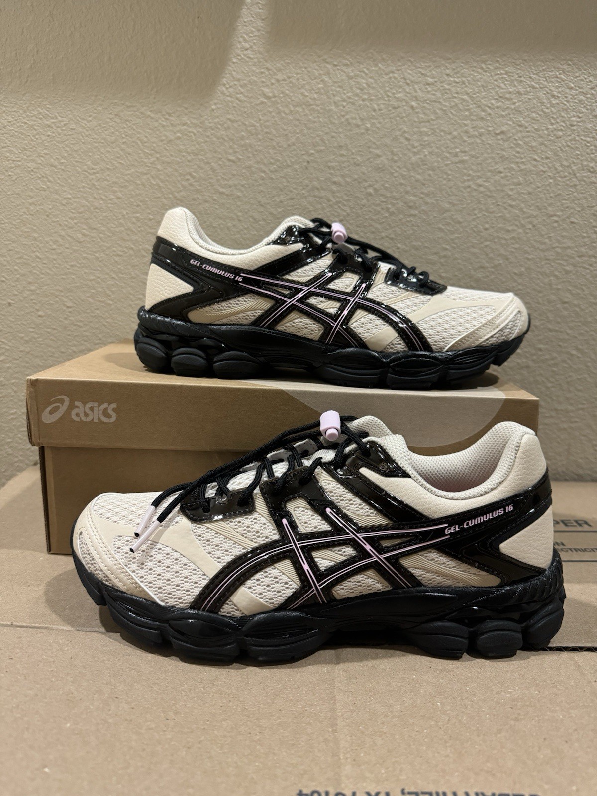Size 6.5 - Finesse x ASICS Gel Cumulus 16 Desert Rose for sale online ...