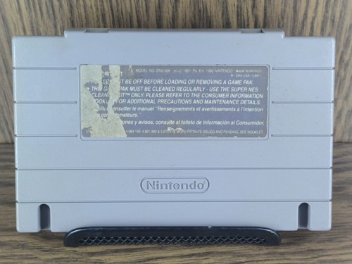 Nosferatu Super NINTENDO (SNES) 1995 Authentic Tested ULTRA RARE NTSC ...