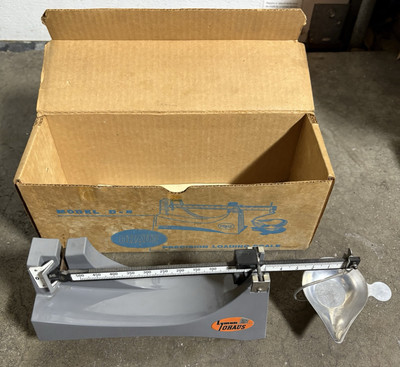 Ohaus Lyman D-5 Precision Powder Loading Scale For Reloading | eBay