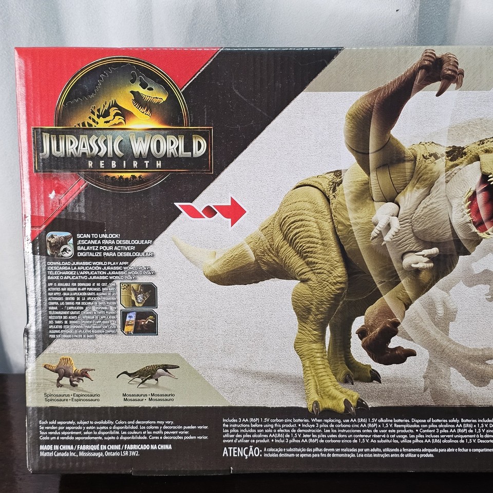 Distortus Rex Jurassic World Rebirth Rumble n' Rampage New In Box Ready ...