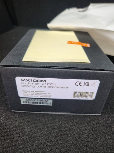 Mxr Rockman X100 Guitar Effector No.m876 | eBay