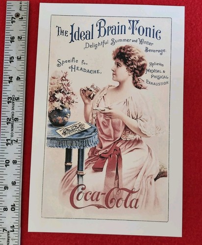 1890s-1900s COCA-COLA ADVERTISING BRAIN Tonic | eBay