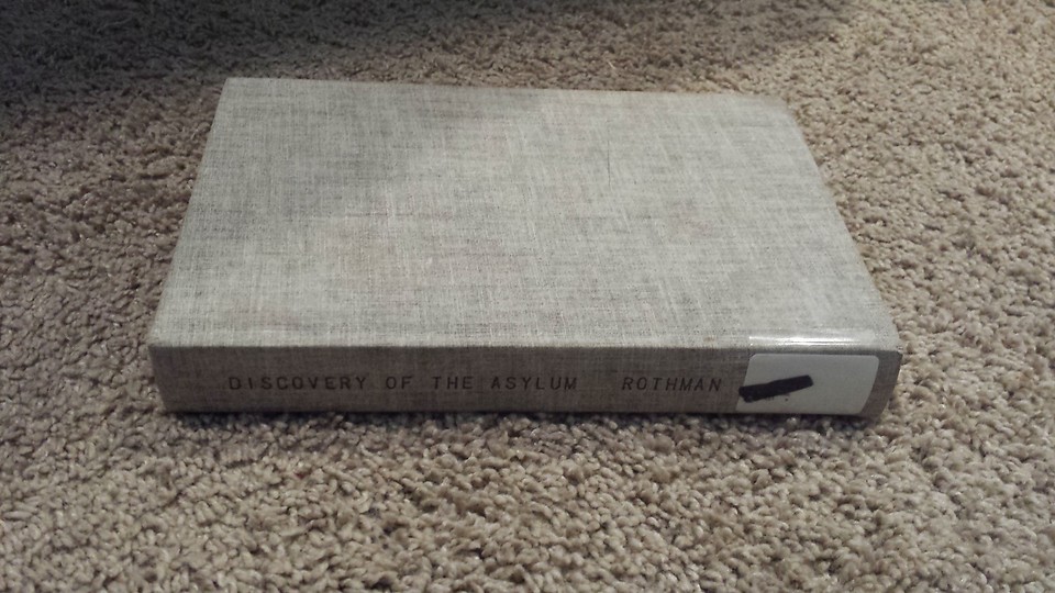 Discovery of the Asylum 1971 by David J. Rothman | eBay