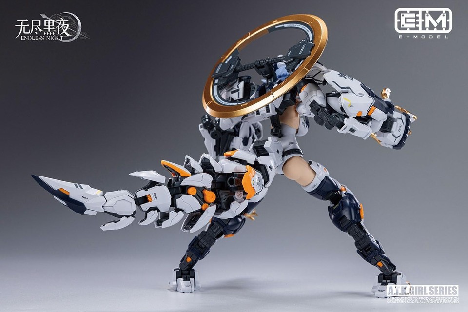 PLATZ/MONO E-model 1/12 ARMOR GIRL WAR WOLF Benandanti Commander Type ...