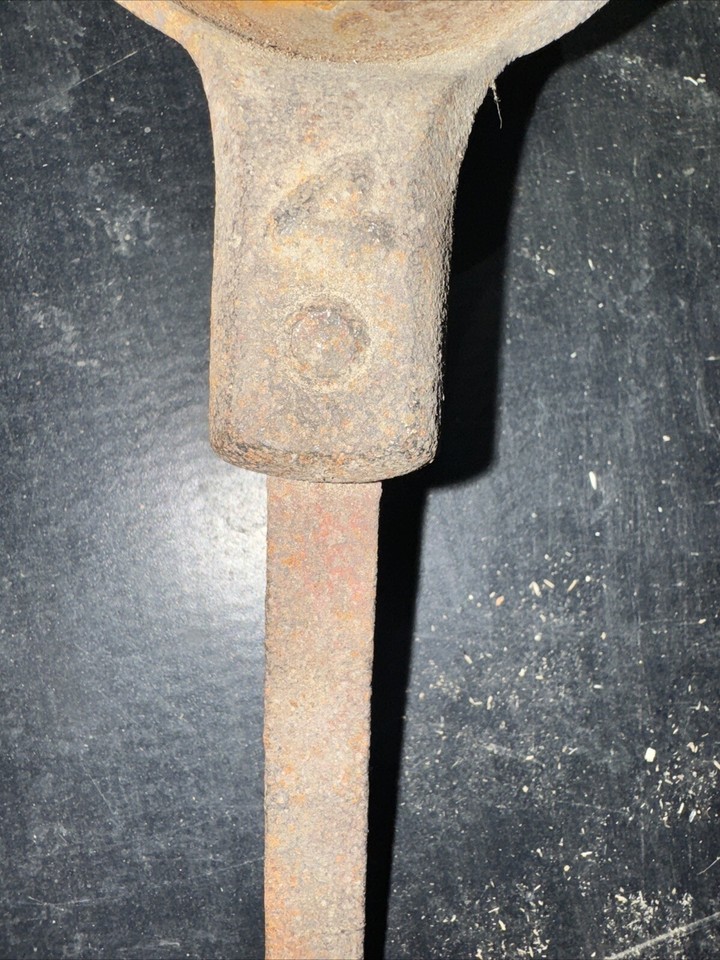 Vintage Unbranded No. 4 Cast Iron Lead Smelting Ladle 17-1/4” (T2) | eBay