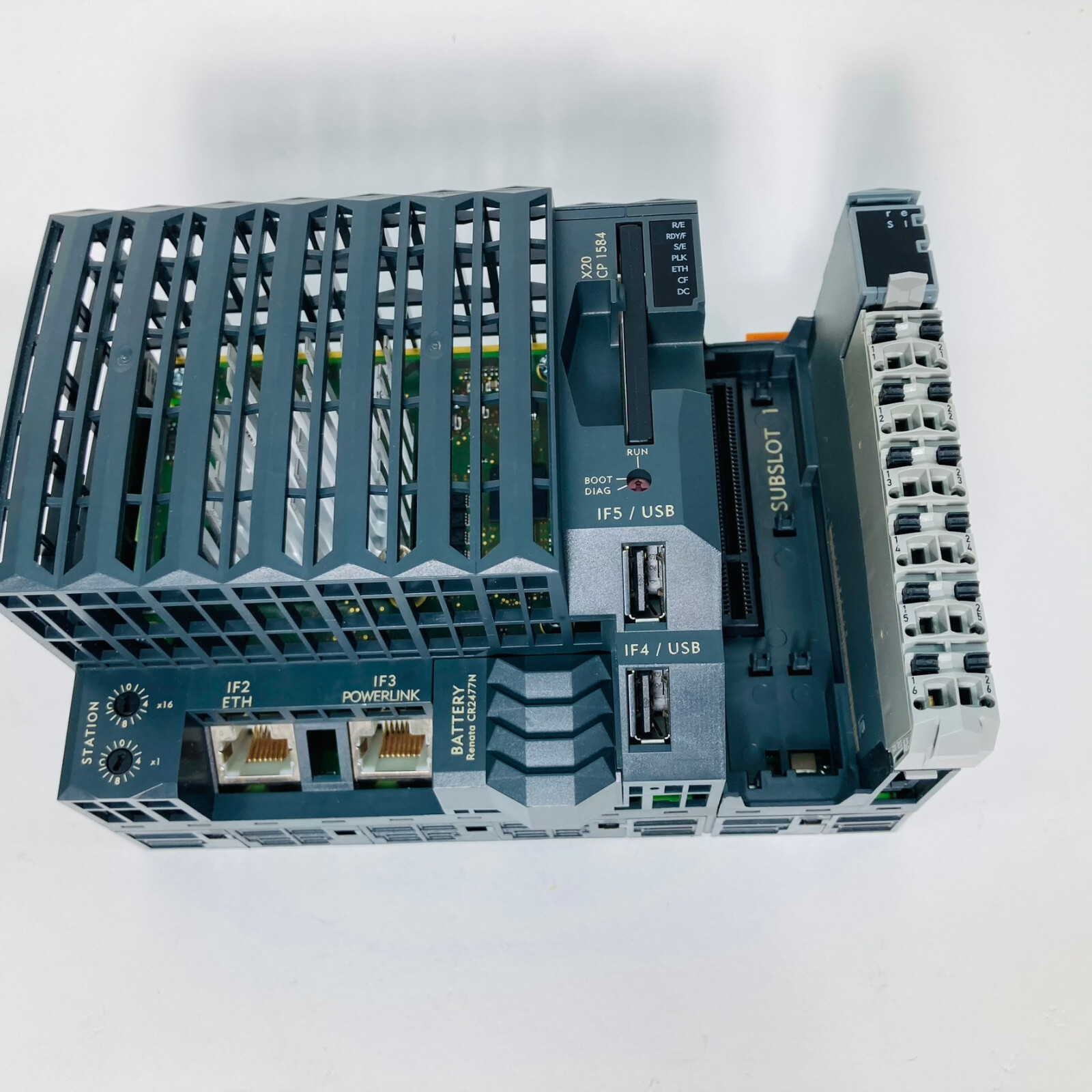 B&R Automation X20 CP 1584 / X20CP1584 Rev: D0 PLC CPU BUS Controller ...