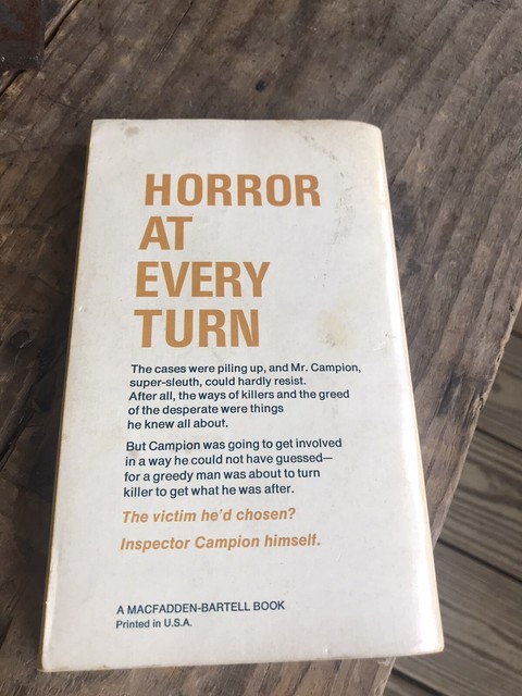 The Allingham case-book By Margery Allingham A McFadden-Bartell 1972 ...