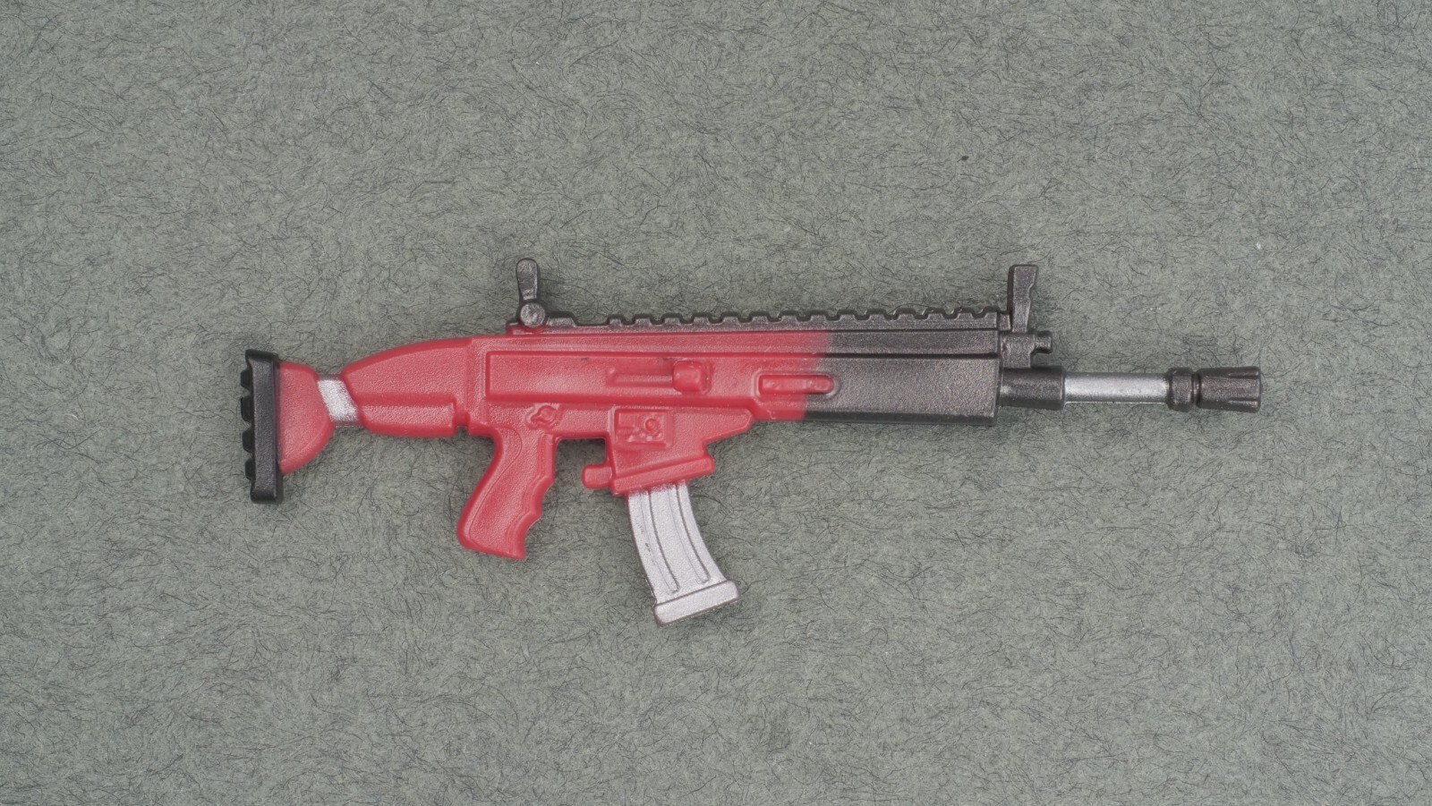 Jazwares Fortnite Black Knight Assault Rifle Prop 4" 1/16 Scale Fodder ...