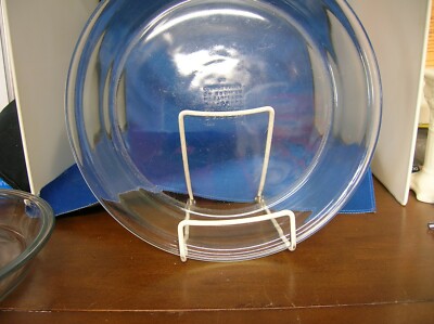Pyrex glass pie plate #209 23cm for oven & microwave, Corning, NY, USA ...