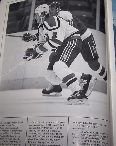 Bob Hoffmeyer New Jersey Devils NHL Game Used Sherwood 5030 Wood Hockey ...