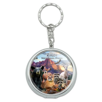 Zion National Park Utah UT Animals Portable Travel Ashtray Keychain | eBay