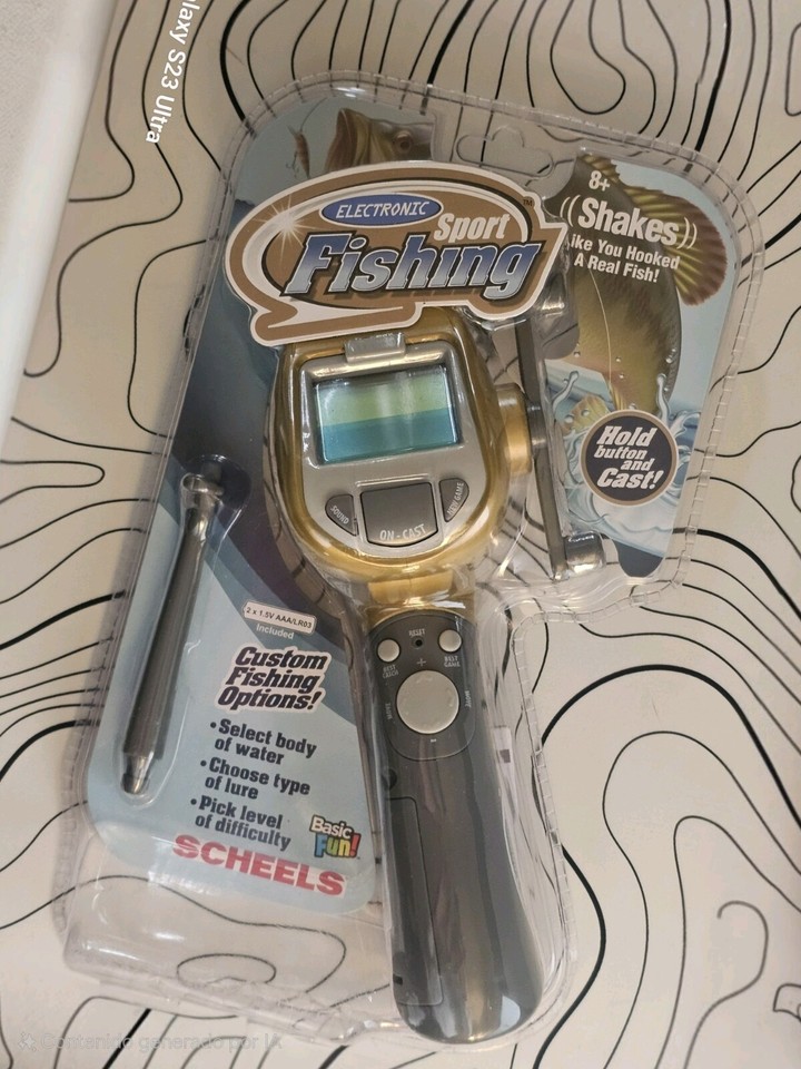 Sport Fishing Electronic Handheld Reel Video Game Scheels New In Sealed ...