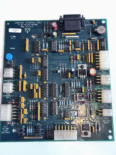 Toyota Forklift 6BPU15 Carriage Interface Card P/N: 154-012-465/001 | eBay