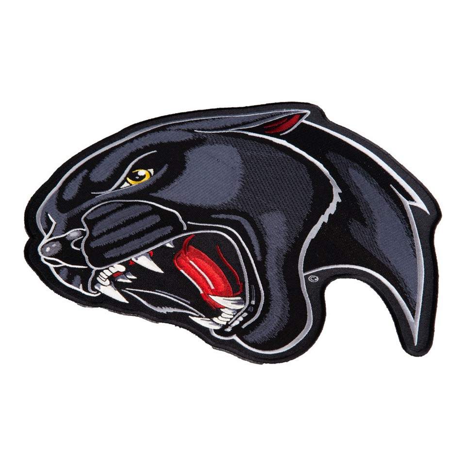 Roaring Black Panther Patch, Feline Back Patches | eBay