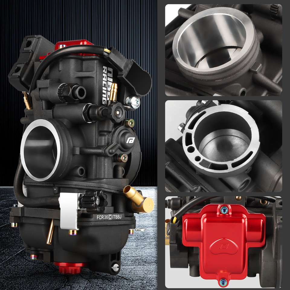 NIBBI Racing FCR Carburetor 36mm w/Jets For Suzuki RMZ250 RM-Z250 2004 ...