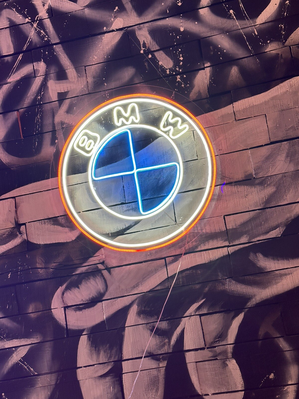 BMW Neon Sign Garage Decor Sign Car Logo Led Sign Gifts for Boyfriends ...