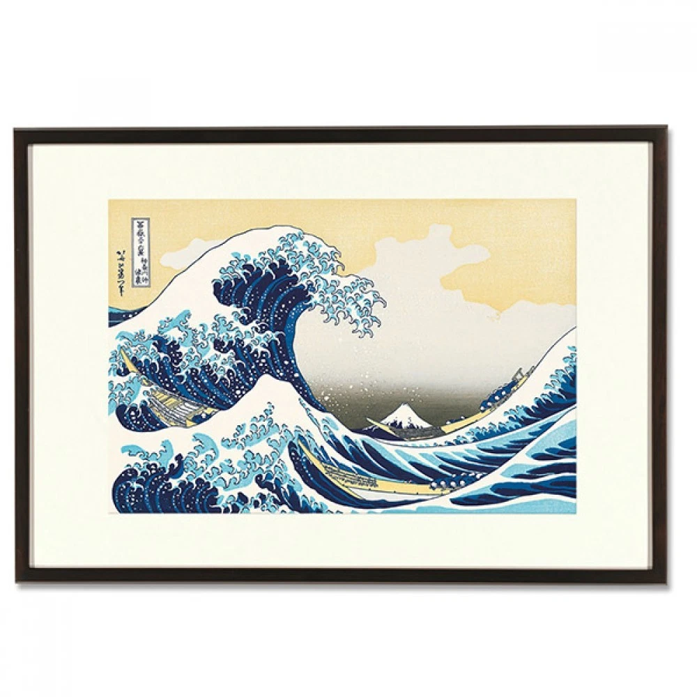 The Great Wave Painting By Hokusai